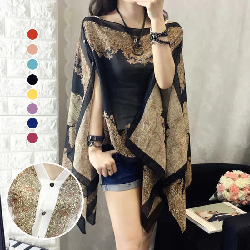🎁BUY 1 GET 1 FREE💐French Sun Protection Shawl – xigoot